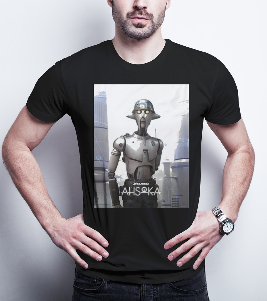 Star Wars Ahsoka Huyang Character Robot Droid T-Shirt