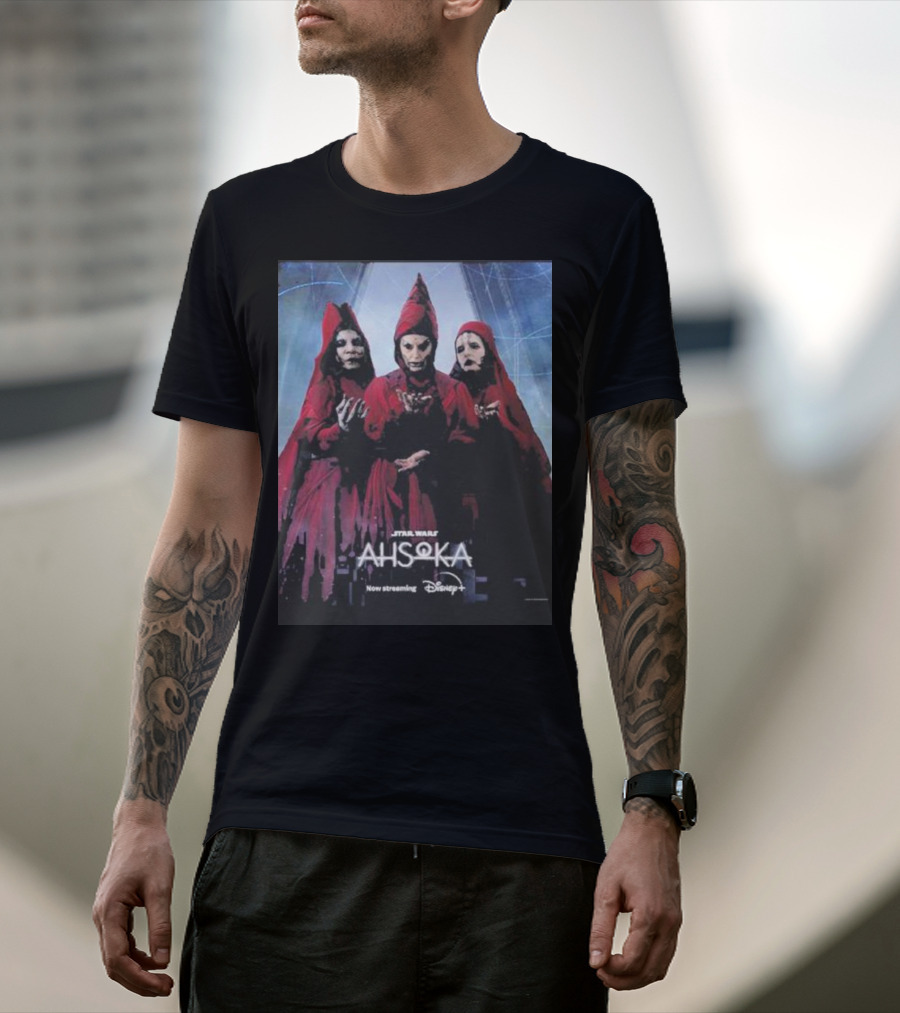 Star Wars Ahsoka The Great Mothers Now Streaming Disney Plus T-Shirt
