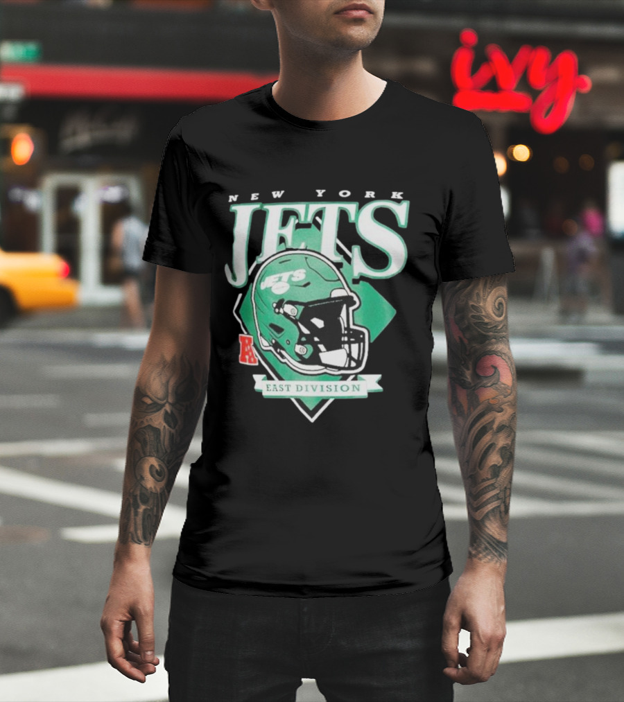 New York Jets East Division Helmet T-Shirt