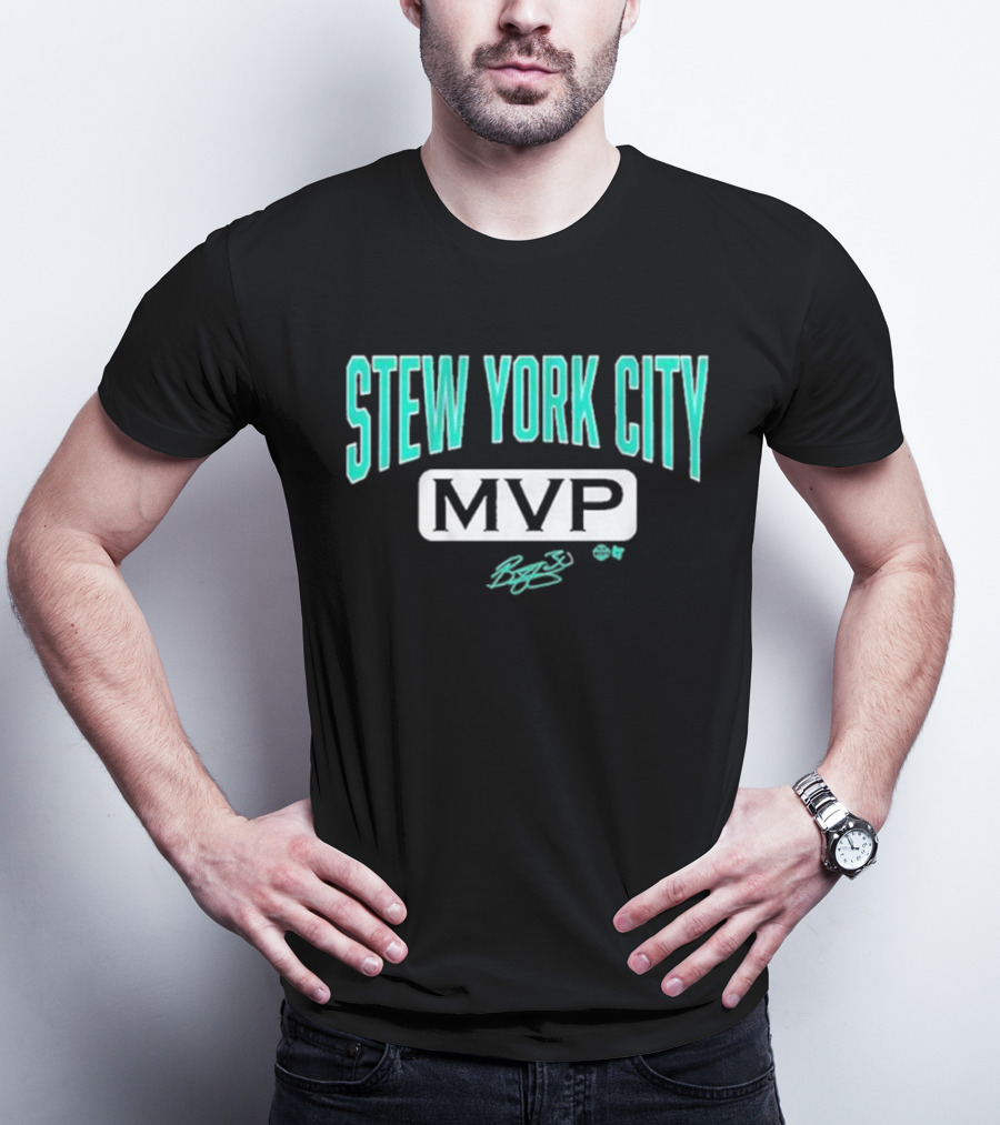 STEW YORK CITY MVP Breanna Stewart T-Shirt