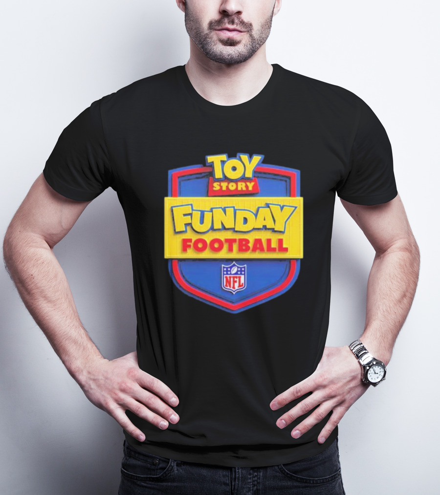 Toy Story Funday Football NFL Shield T-Shirt