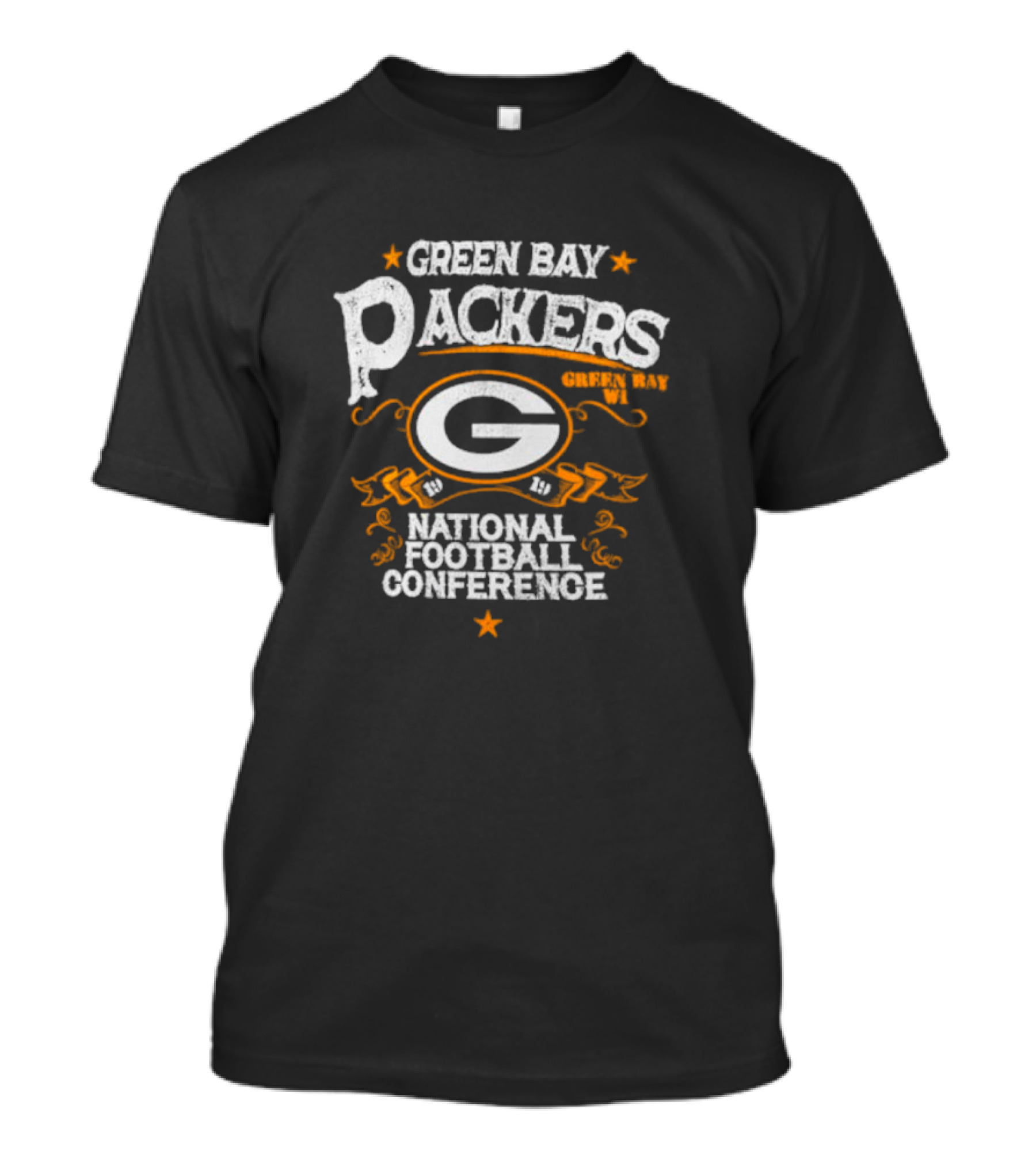 Green Bay Packers National Football Conference 1919 Green Bay WI T-Shirt
