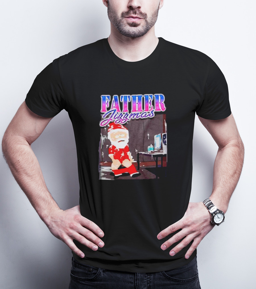 Father Jizzmas Funny Santa T-Shirt