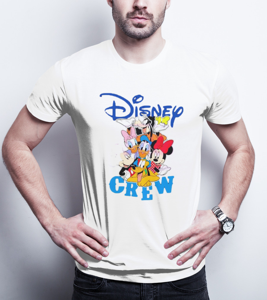 Disney Crew Mickey And Friends Group T-Shirt