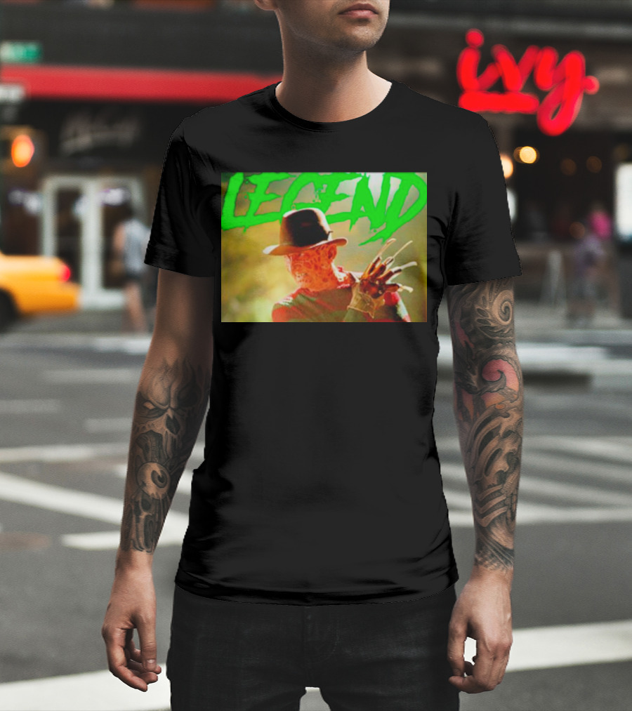 Freddy Krueger Spooky Legend Horror T-Shirt