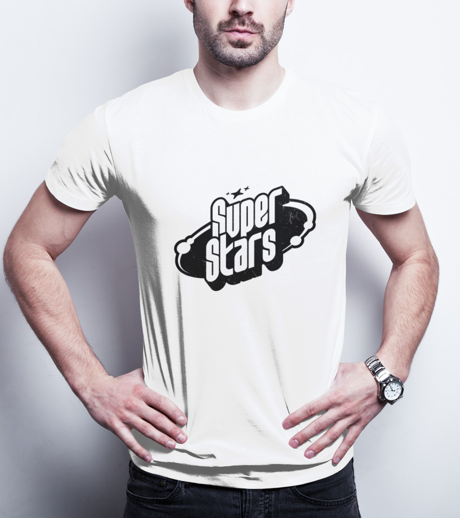 Super Stars Galaxy Orbit And Stars T-Shirt