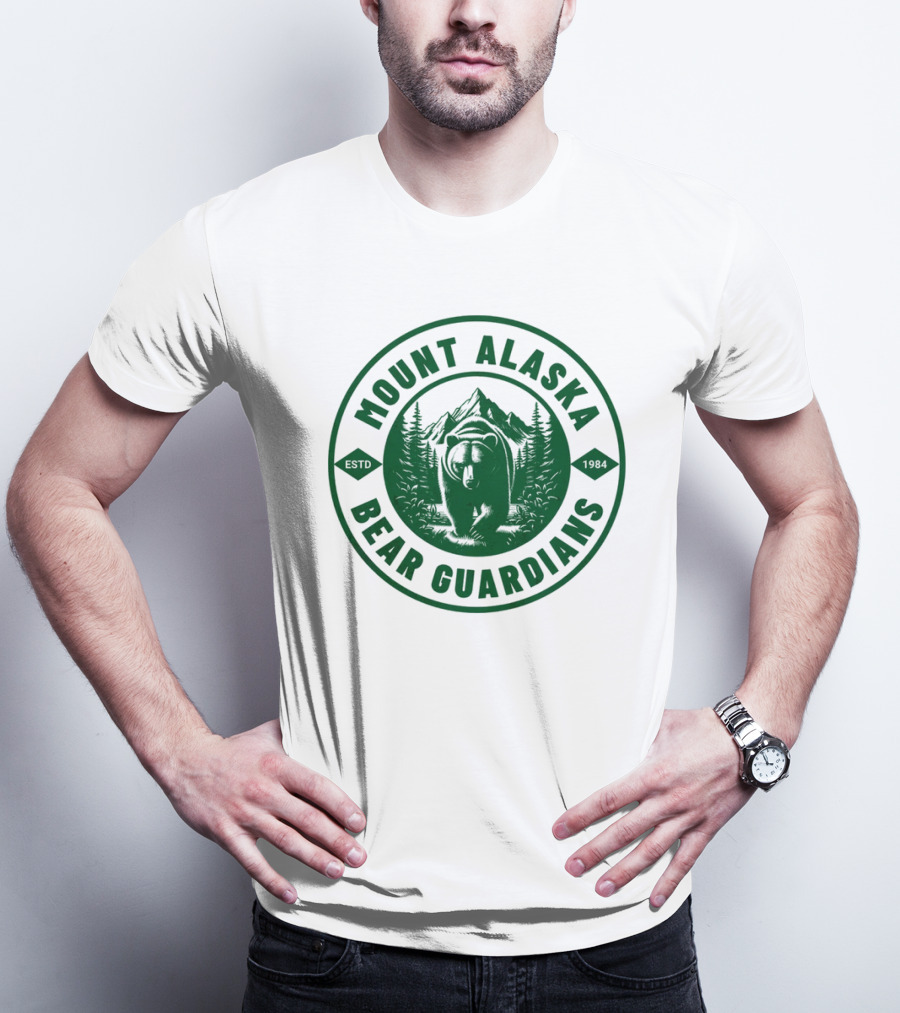 Mount Alaska Bear Guardians ESTD 1964 T-Shirt