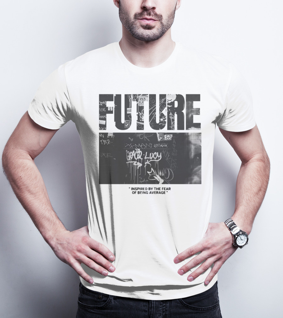 FUTURE Inspired By The Fear Of Being Average Graffiti 153 Fla T-Shirt
