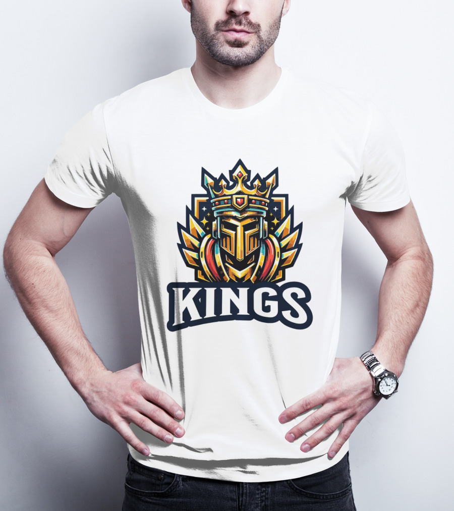 Kings Mascot Esport Gaming T-Shirt