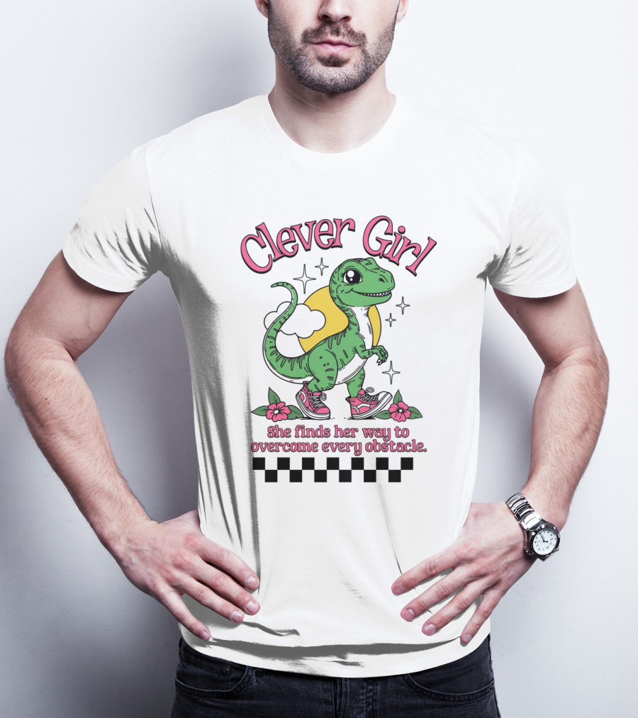 Clever Girl She Finds Her Way To Overcome Every Obstacle T-Shirt