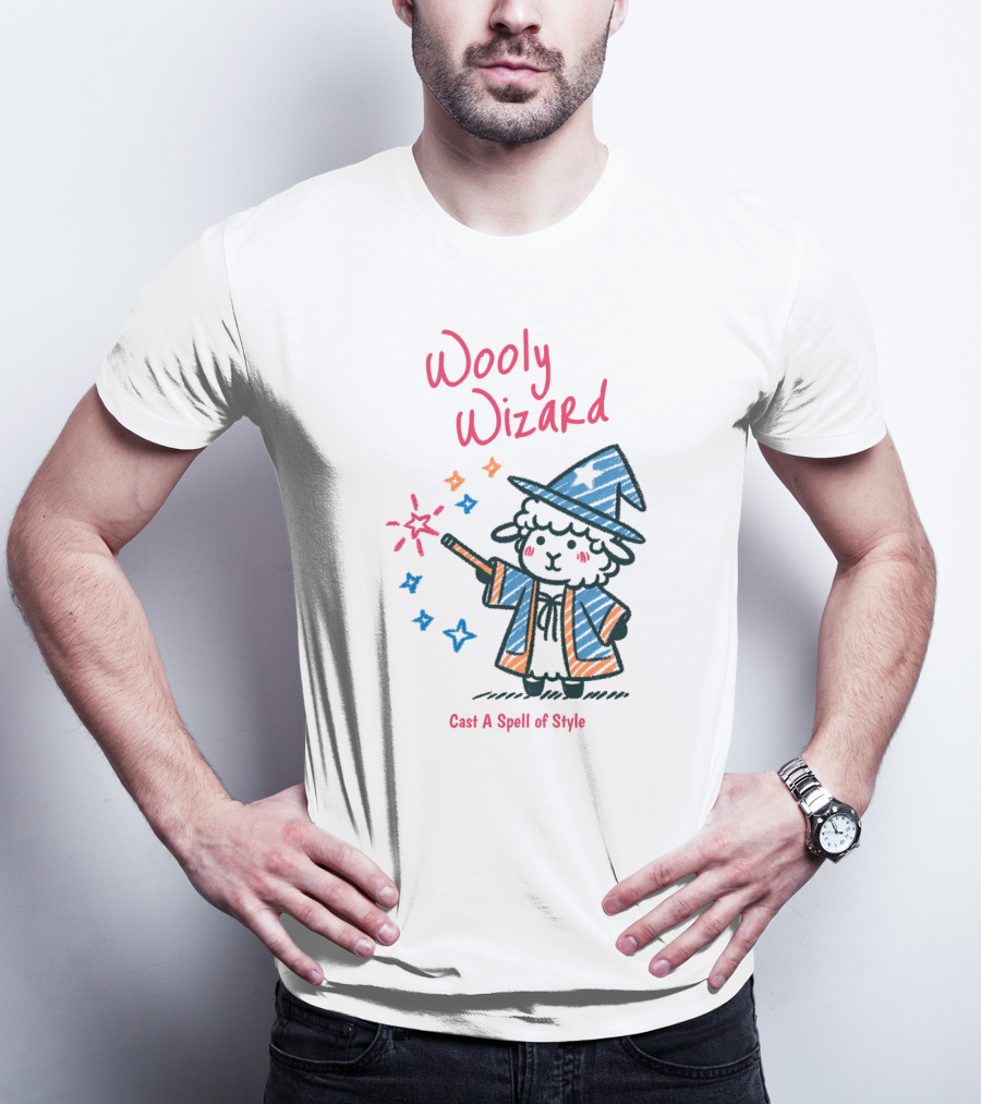 Wooly Wizard Cast A Spell Of T-Shirt