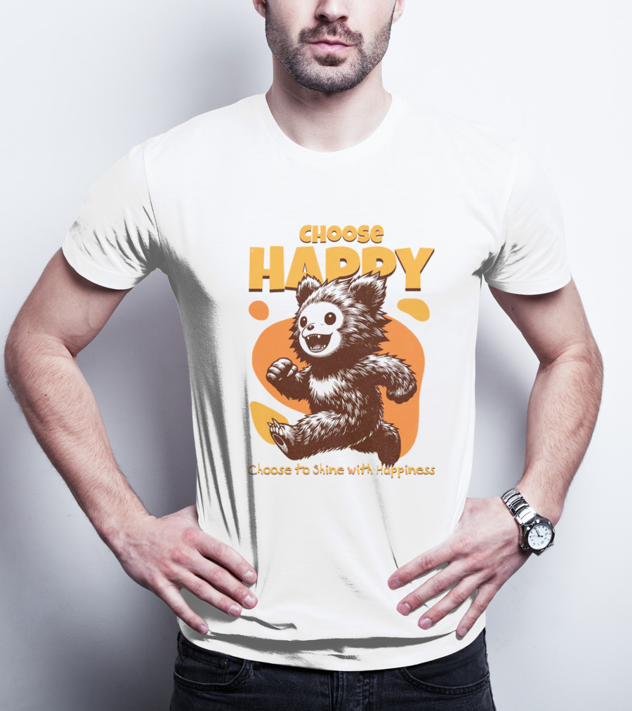 Choose Happy Choose To Shine With Happiness T-Shirt