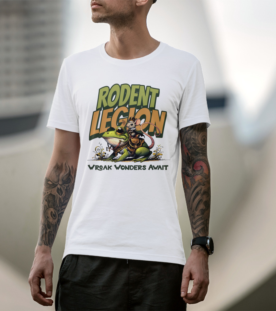 Rodent Legion Vroak Wonders Await T-Shirt