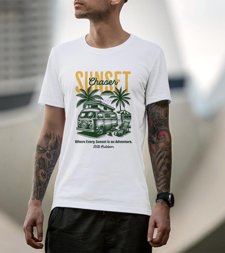 Sunset Chaser Where Every Sunset Is An Adventure Kittl Outdoor T-Shirt