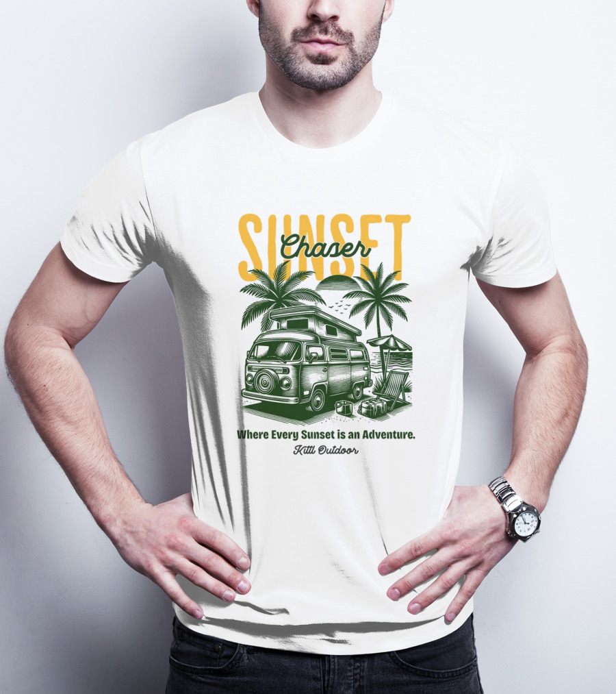 Sunset Chaser Where Every Sunset Is An Adventure Kittl Outdoor T-Shirt