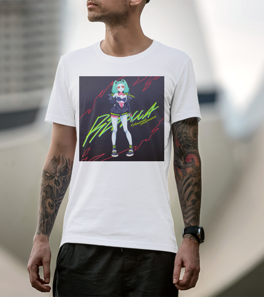 Rebecca Cyberpunk Edgerunners Neon T-Shirt
