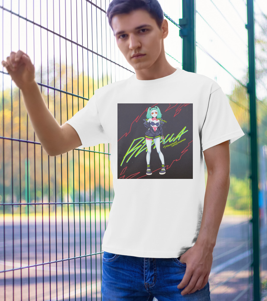Rebecca Cyberpunk Edgerunners Neon T-Shirt