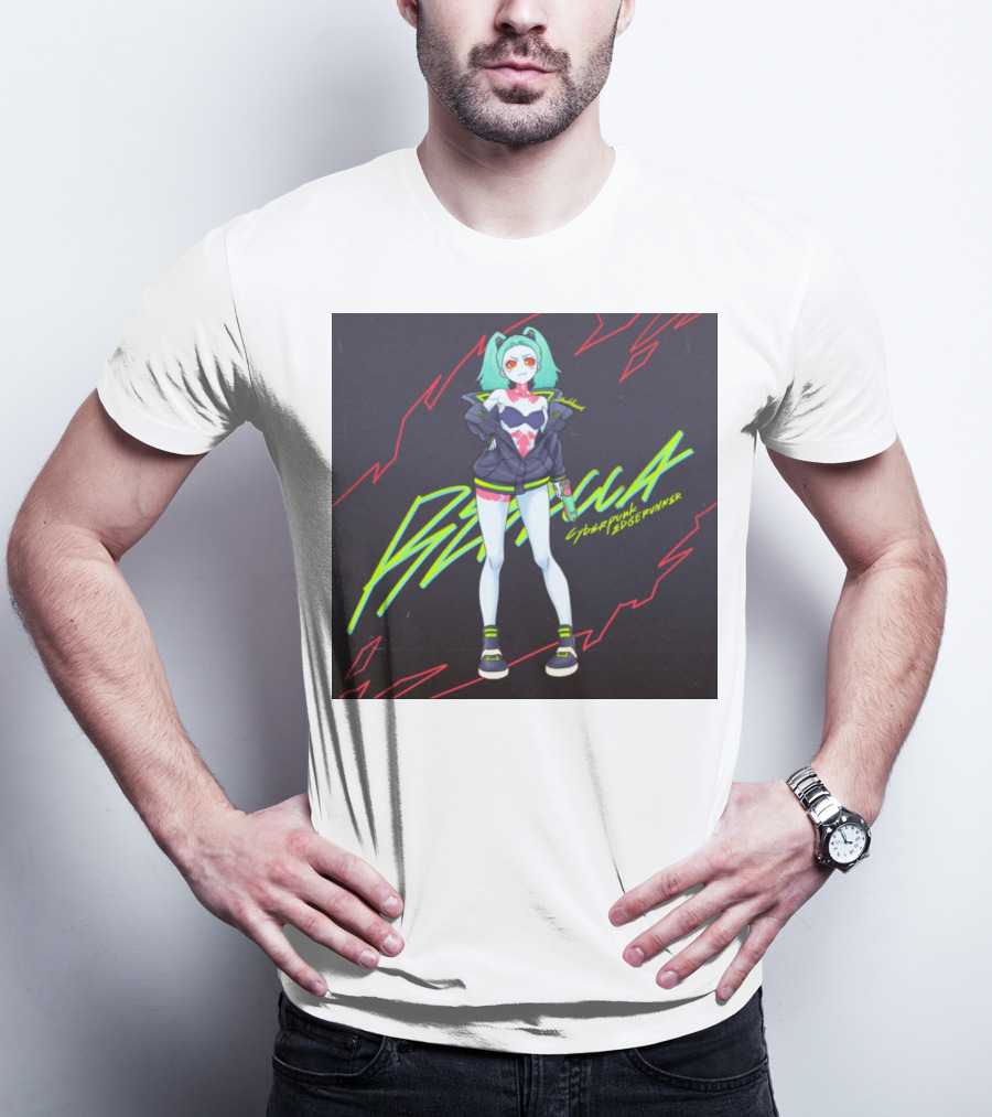 Rebecca Cyberpunk Edgerunners Neon T-Shirt