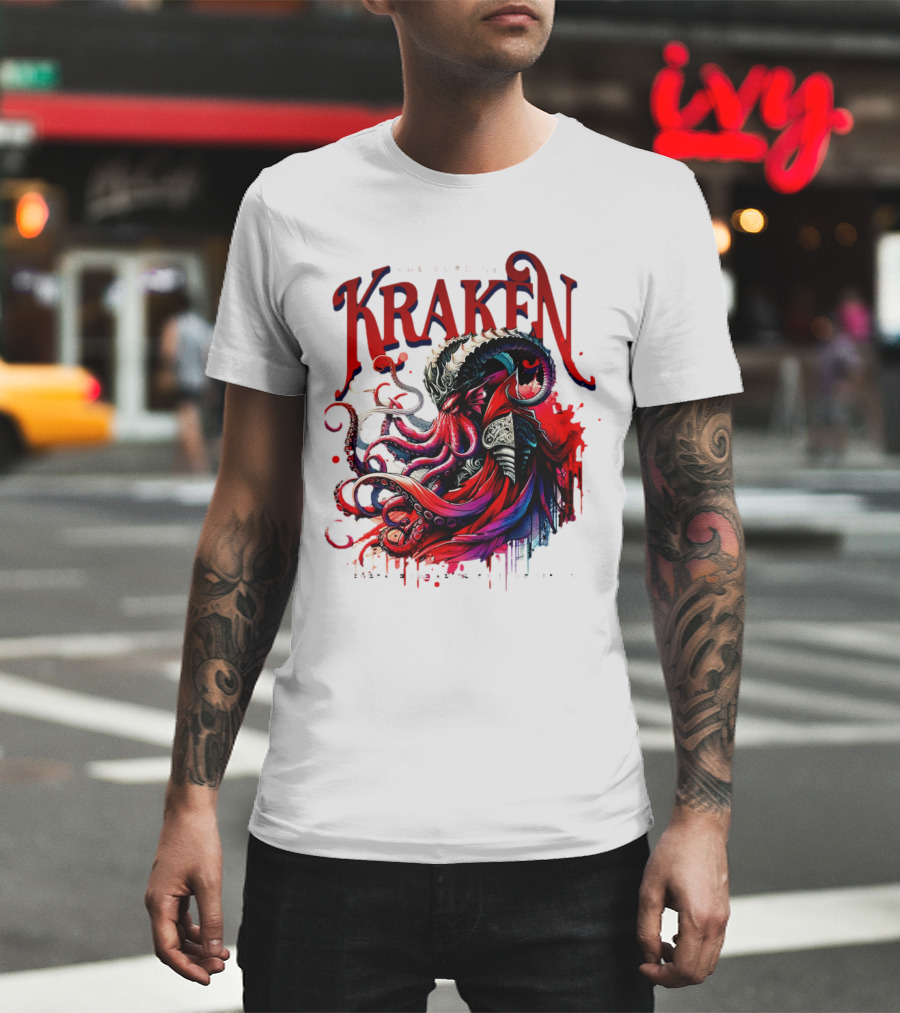 The Lord Of Kraken Embrace The Abyss Rule The Depths T-Shirt