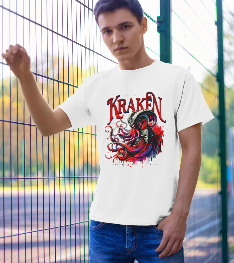 The Lord Of Kraken Embrace The Abyss Rule The Depths T-Shirt