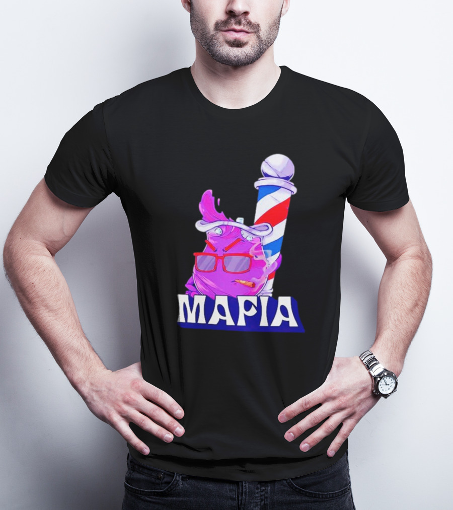 Mafia Purple Barber Pole Cool Aid Playoff Pack T-Shirt