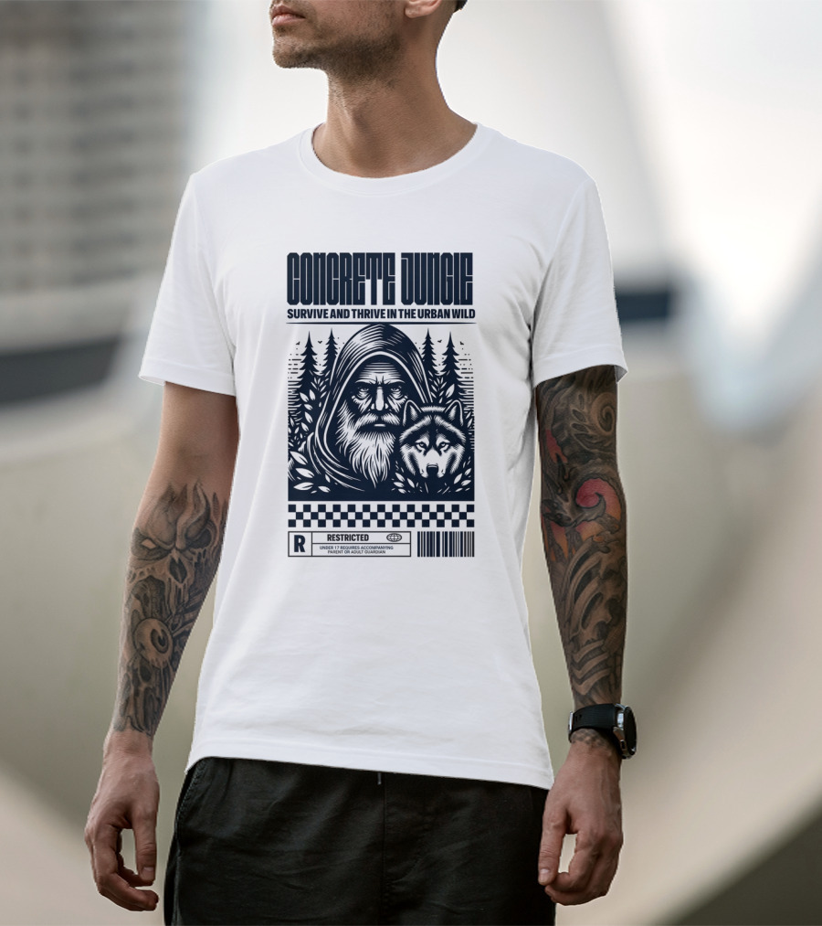 Concrete Jungle Survive And Thrive In The Urban Wild T-Shirt