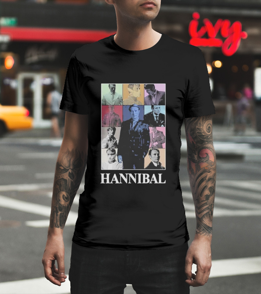 Lara Beloved Lecter Hannibal Multi-Era Visual Pop Art Tour T-Shirt