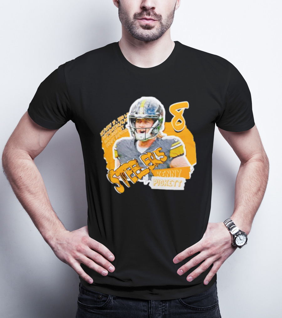 Kenny Pickett Steelers Football Number 8 T-Shirt