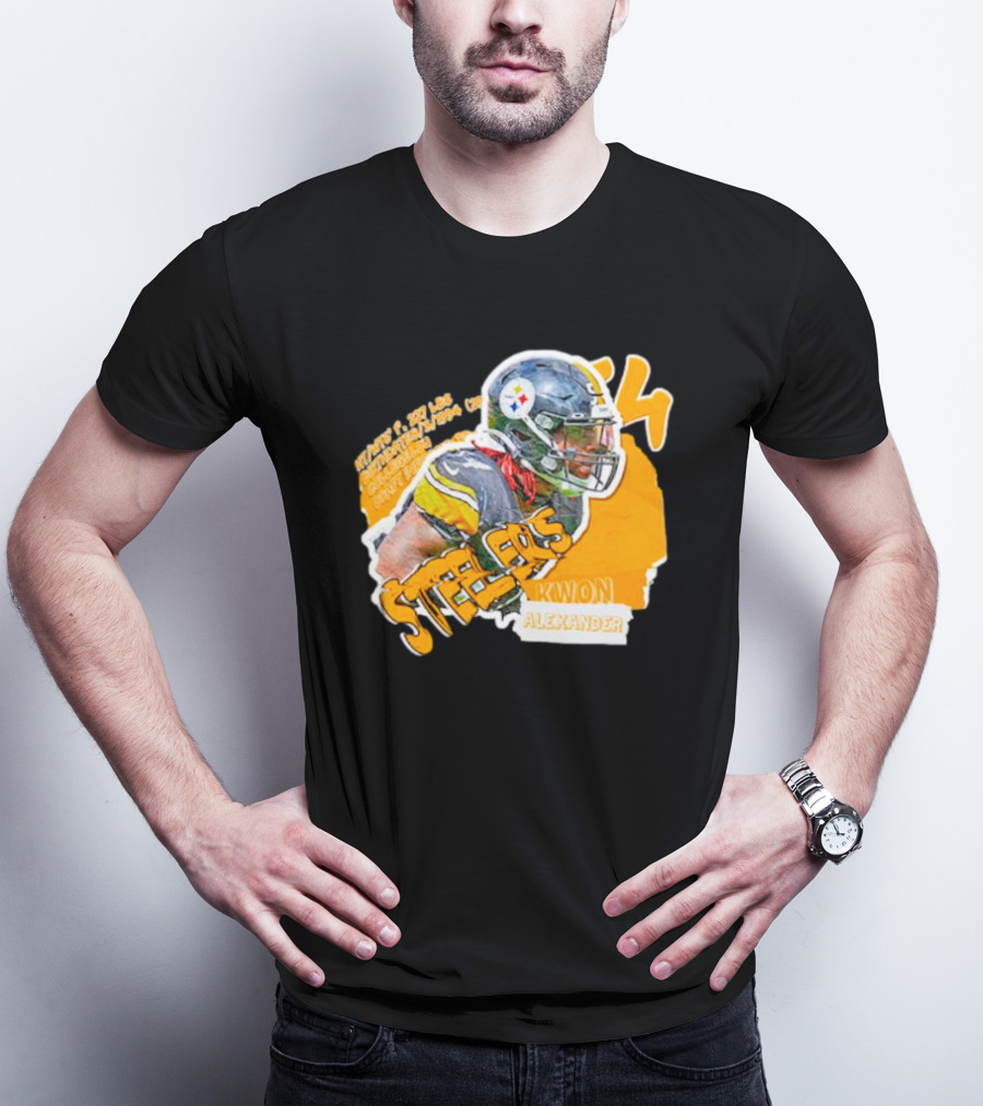 Kwon Alexander Steelers Helmet Football T-Shirt