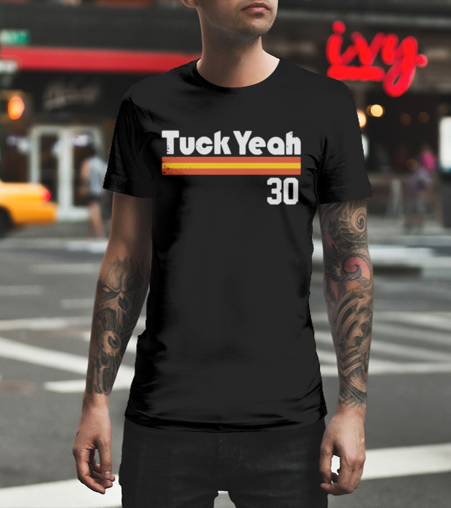 Tuck Yeah 30 Vintage Stripes T-Shirt