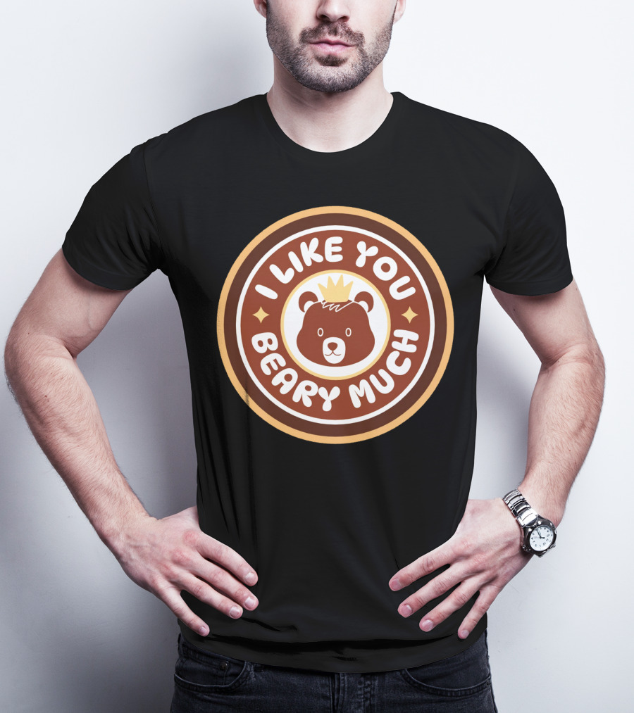 I Like You Beary Much Kittl AI T-Shirt