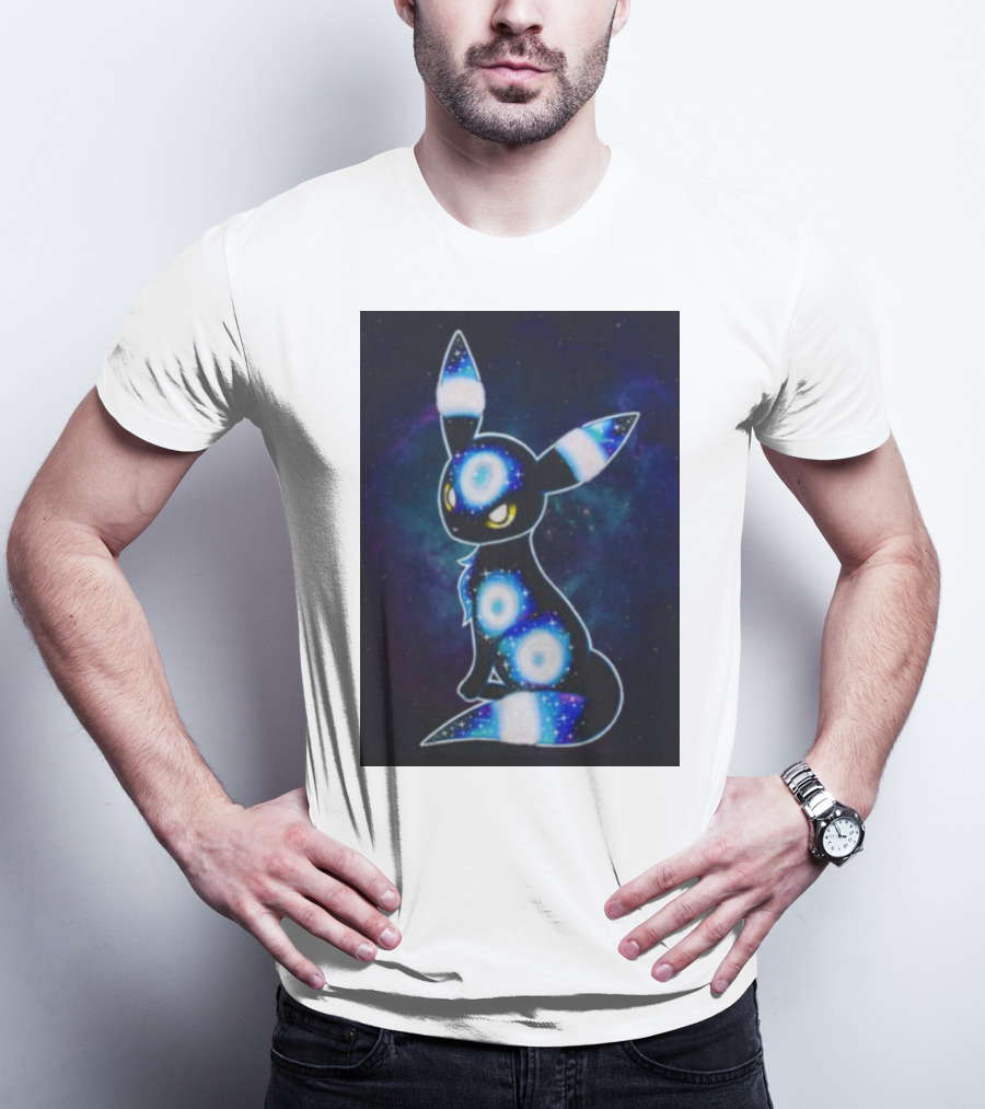 Umbreon Galaxy Cosmic Pokemon T-Shirt