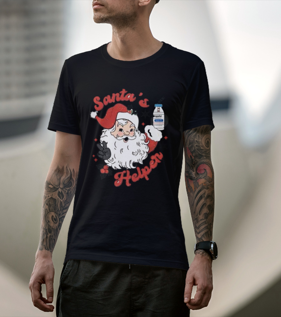 Santa's Helper Christmas Propofol T-Shirt