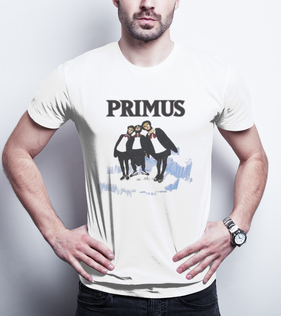 Primus SPACE FARM Trio On Abstract Landscape T-Shirt