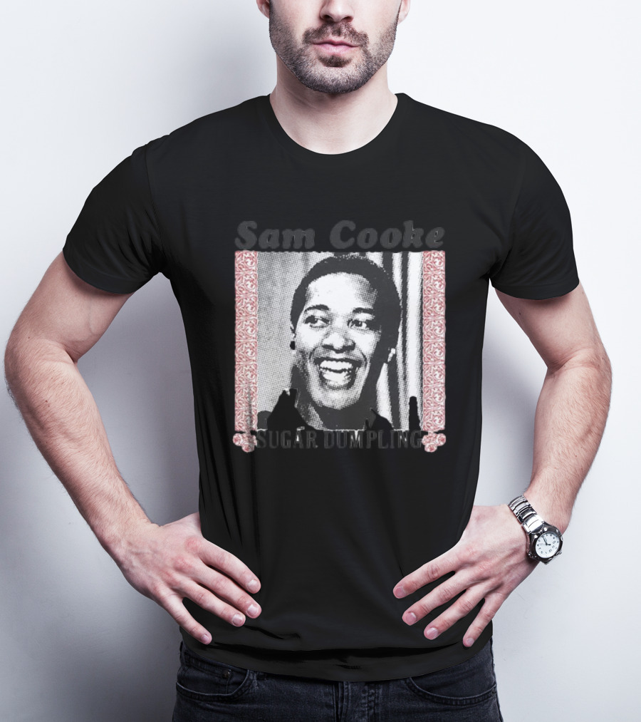 Sam Cooke Sugar Dumpling Smiling Portrait T-Shirt