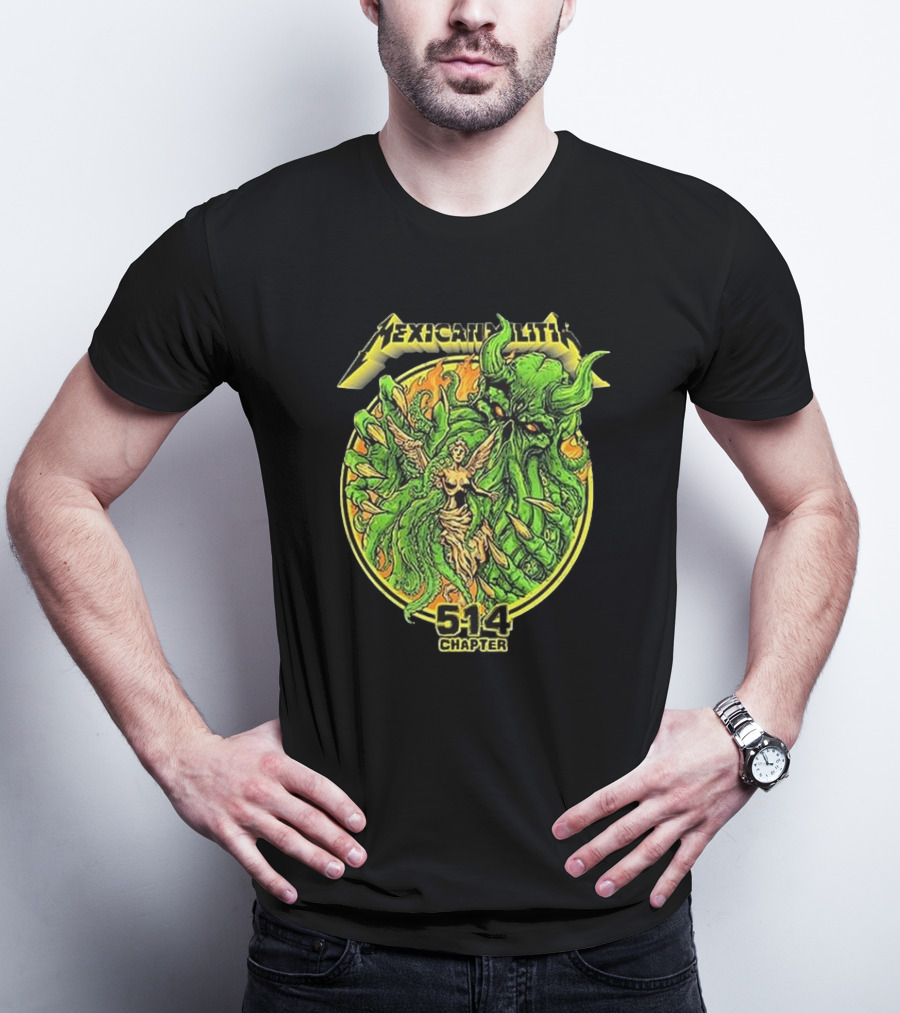 Mexican Militia Chapter 514 Vintage Monster T-Shirt