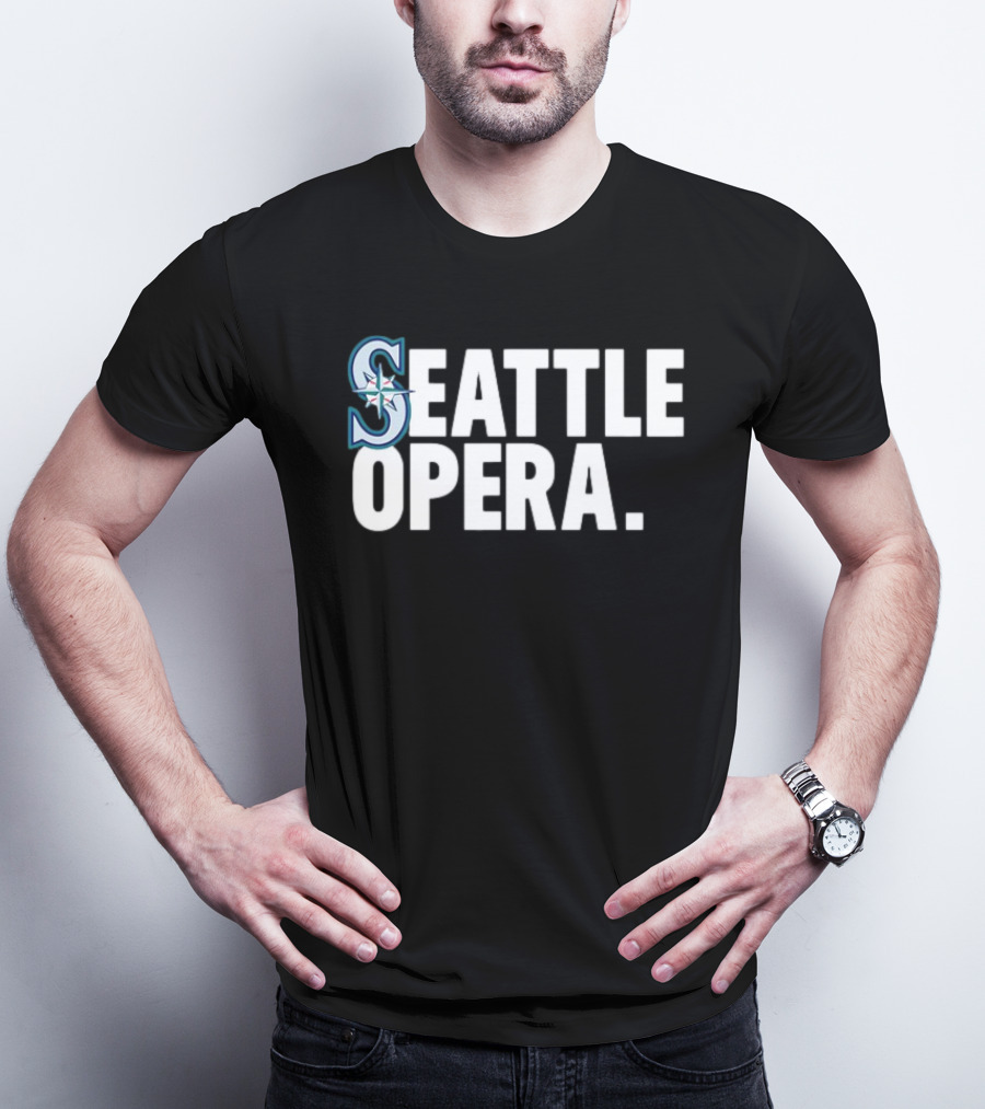 Seattle Mariners Opera Baseball T-Shirt