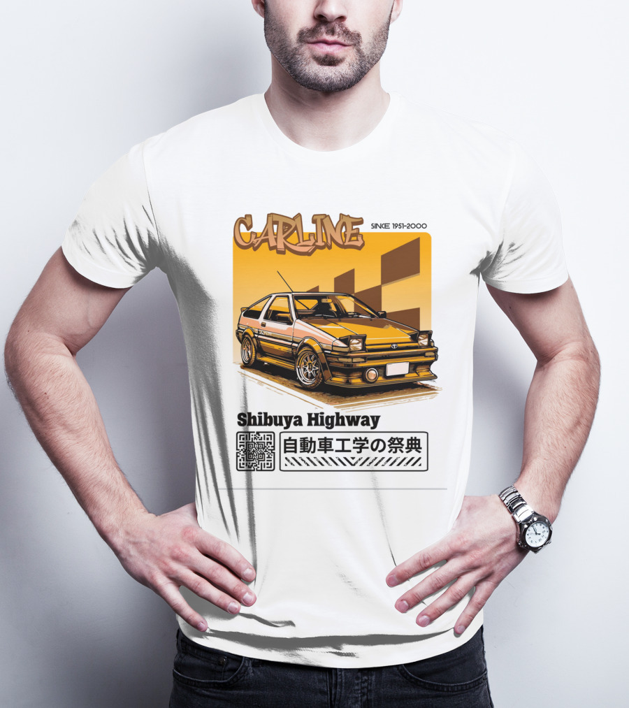 Carline Shibuya Highway Since 1951-2000 T-Shirt