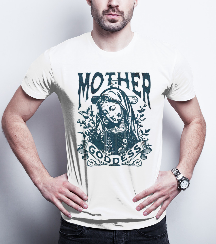 Mother Goddess Jesus God Divine Christ Love T-Shirt