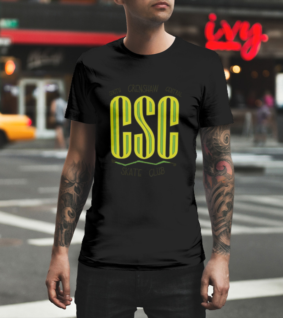 South Central Crenshaw Skate Club CSC T-Shirt