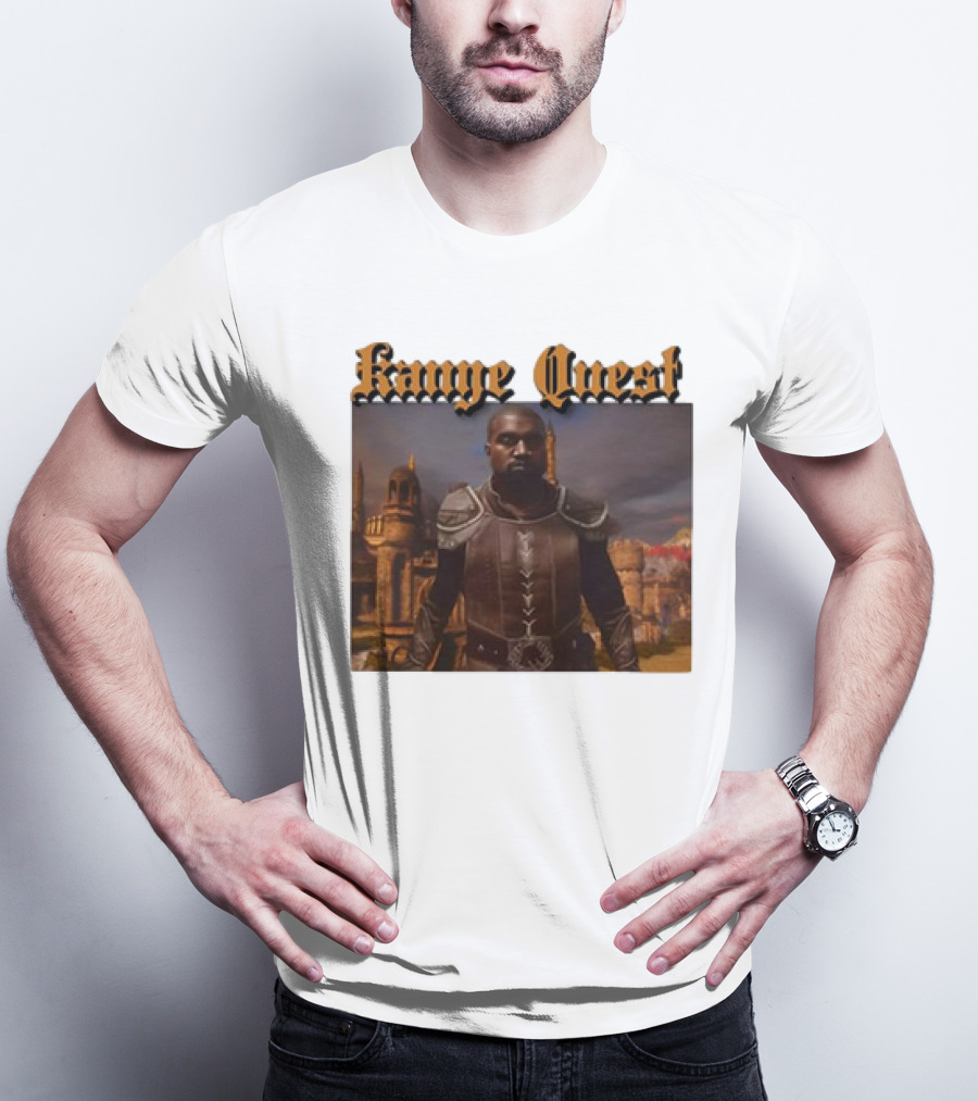 Kanye Quest Medieval Adventure Cleric In Armor T-Shirt