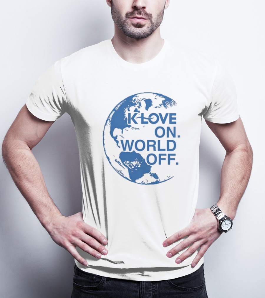 Klove On World Off Blue Earth Planet T-Shirt