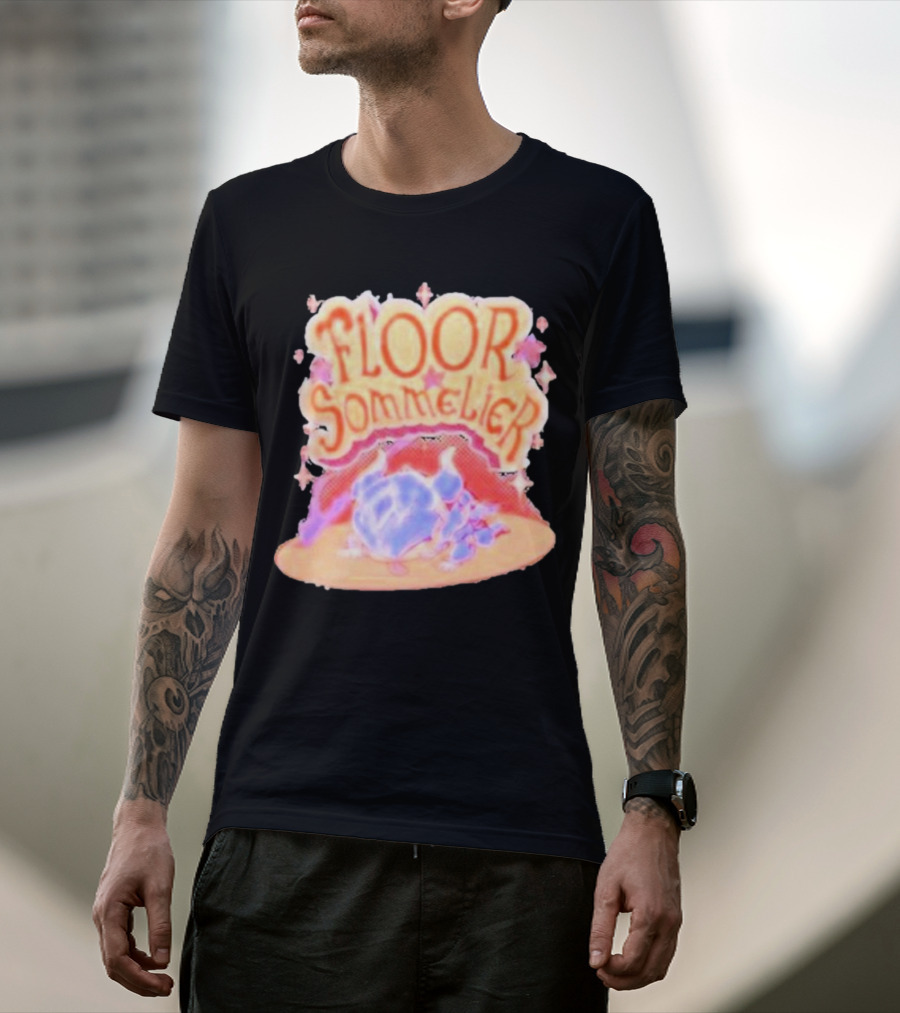 Dorumasuta Ffxivart Loor Floor Sommelier T-Shirt