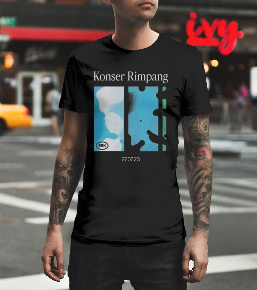Efek Rumah Kaca Konser Rimpang ERK 27.07.23 T-Shirt