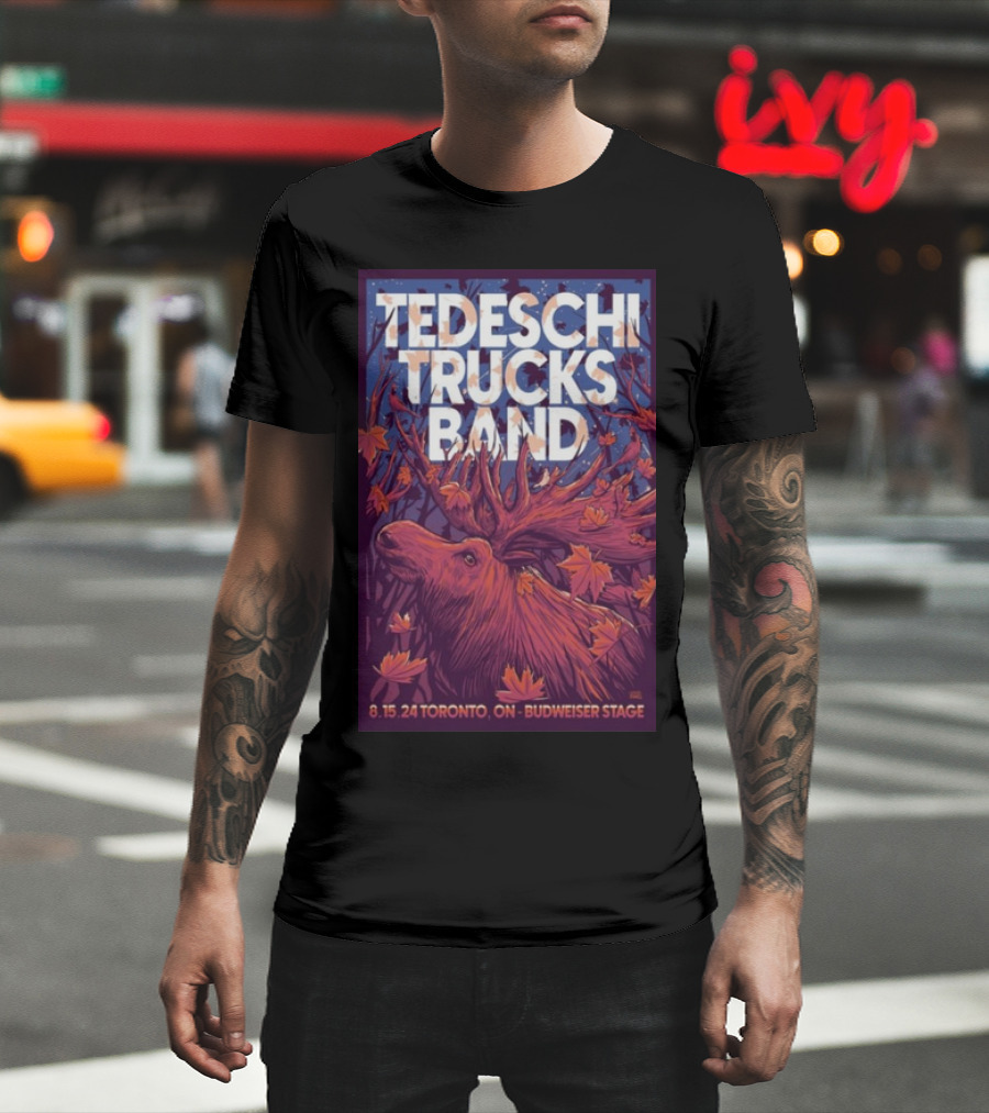 Tedeschi Trucks Band Budweiser Stage Toronto ON Aug 15 T-Shirt