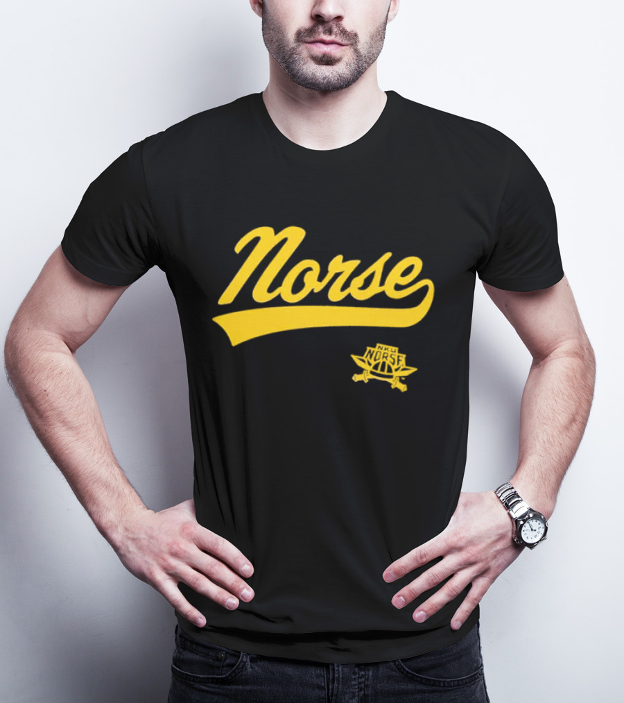 Norse NKU Norse Baseball Script T-Shirt