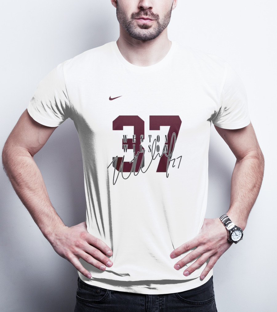 Weston Wilson 37 Phillies Signature T-Shirt