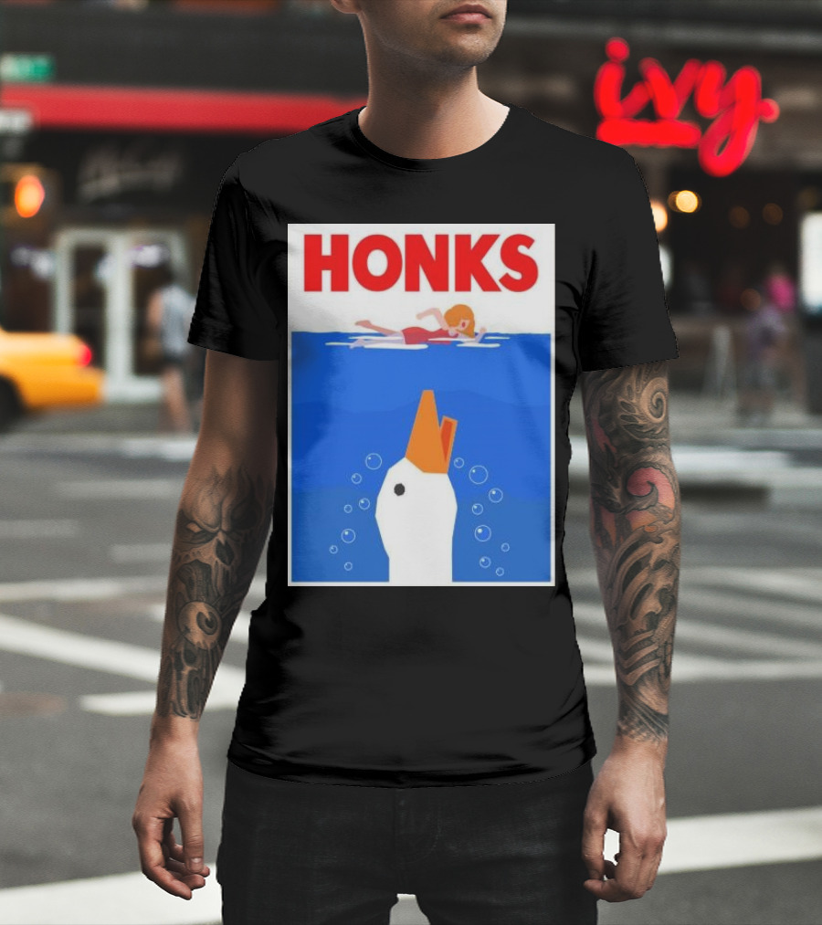 HONKS Goose Jaws T-Shirt
