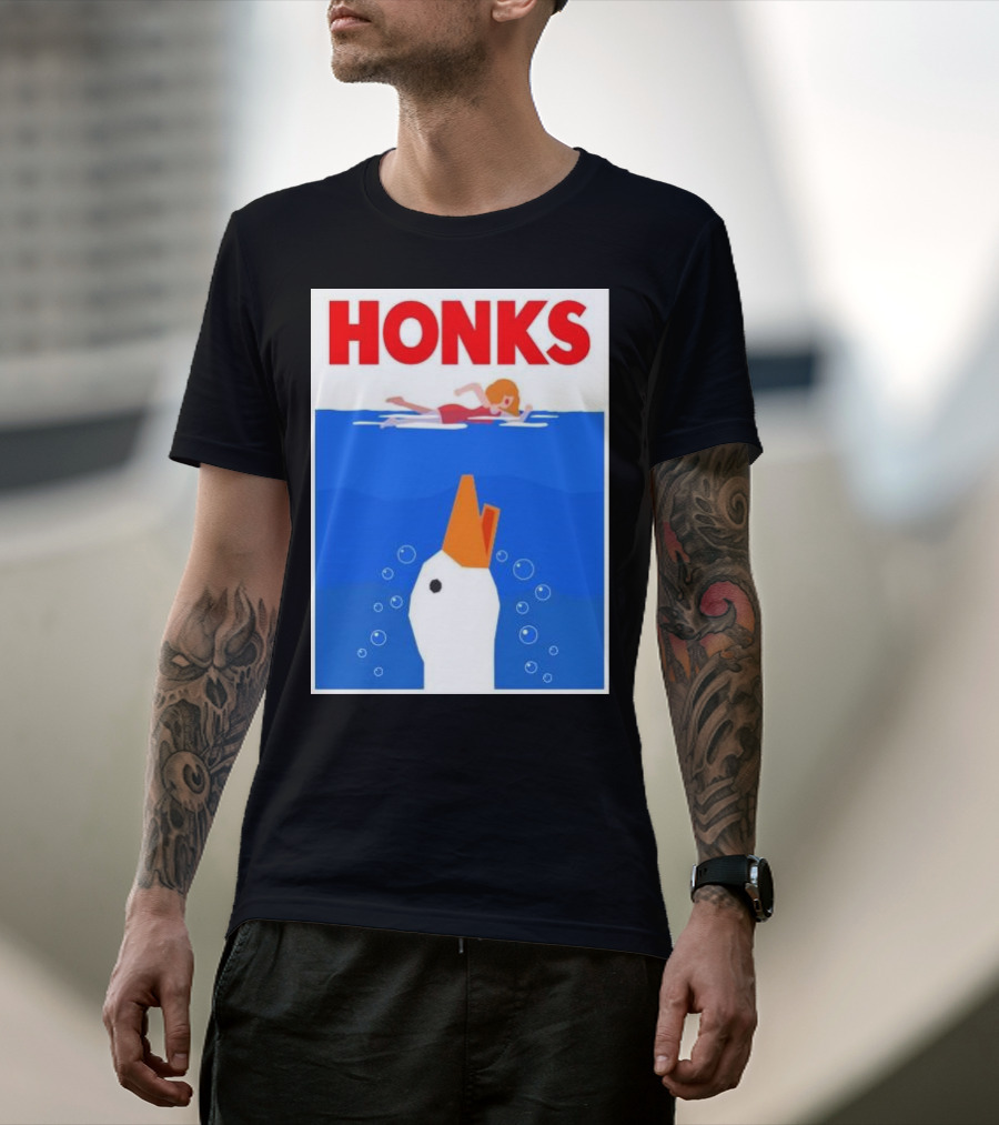 HONKS Goose Jaws T-Shirt