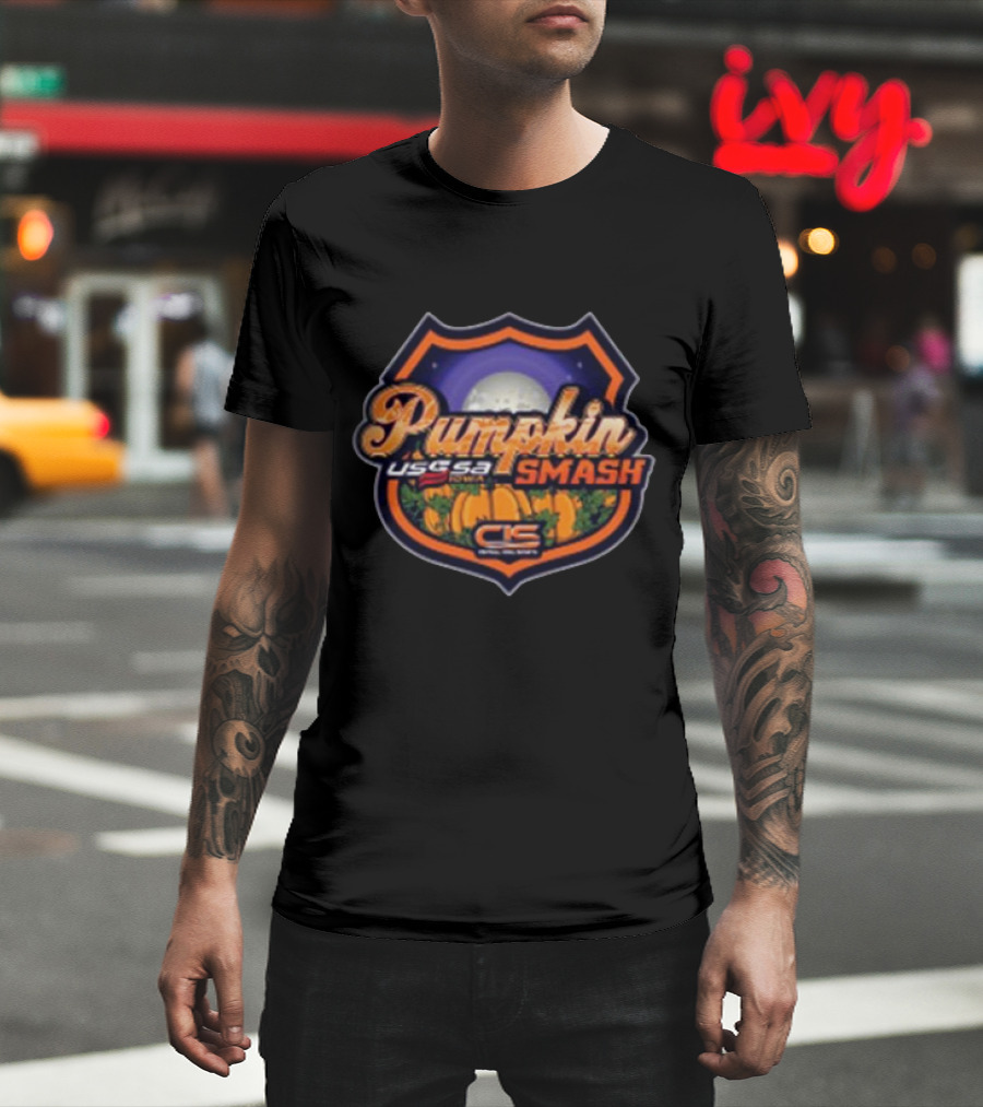 Pumpkin Smash USSSA Fastpitch Tournament Central Iowa Sports Merch T-Shirt